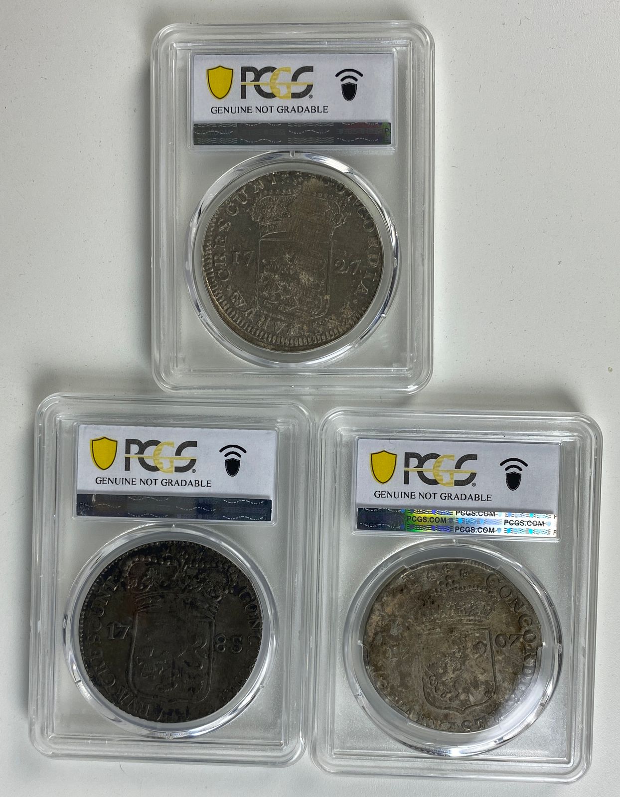 WORLD. Low Countries. Lot of three (3) AR Ducats. | Classical ...