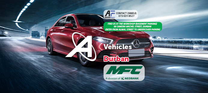 Timed then Live Webcast MFC Bank Repo Vehicle Auction ⭐ Durban ⭐ | Aucor