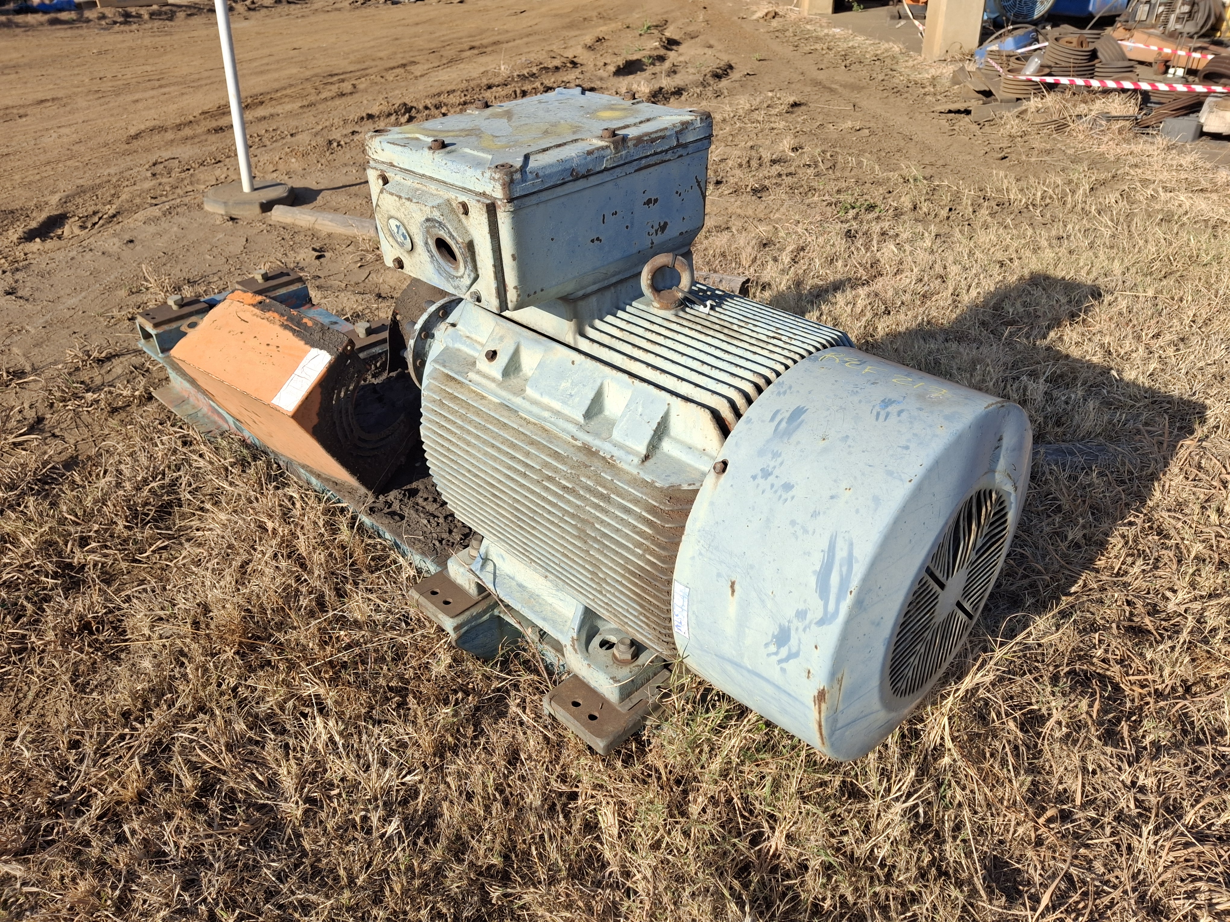 ALSTOM MOTOR ON STAND (75KW/ 525V) | Aucor