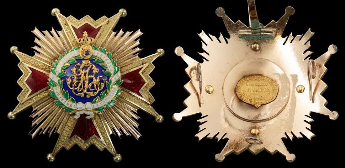 Spain, Kingdom, Order of Isabella the Catholic, Grand Cross breast Star ...