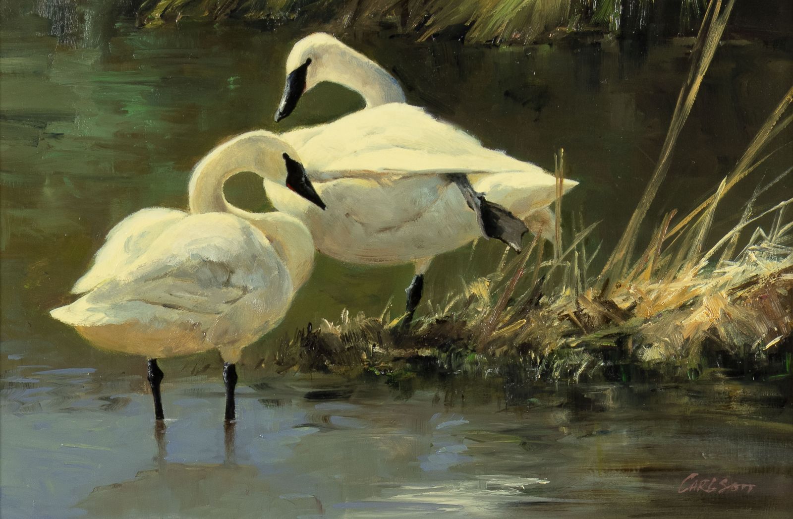 Ken Carlson (1937- ), In Dawn's Light | Jackson Hole Art Auction LLC