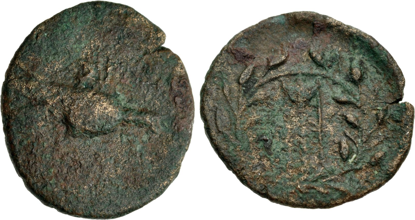 SIKYONIA, Sikyon. Circa 225-200 BC. Æ Tetrachalkon (17mm, 2.75 g, 7h ...