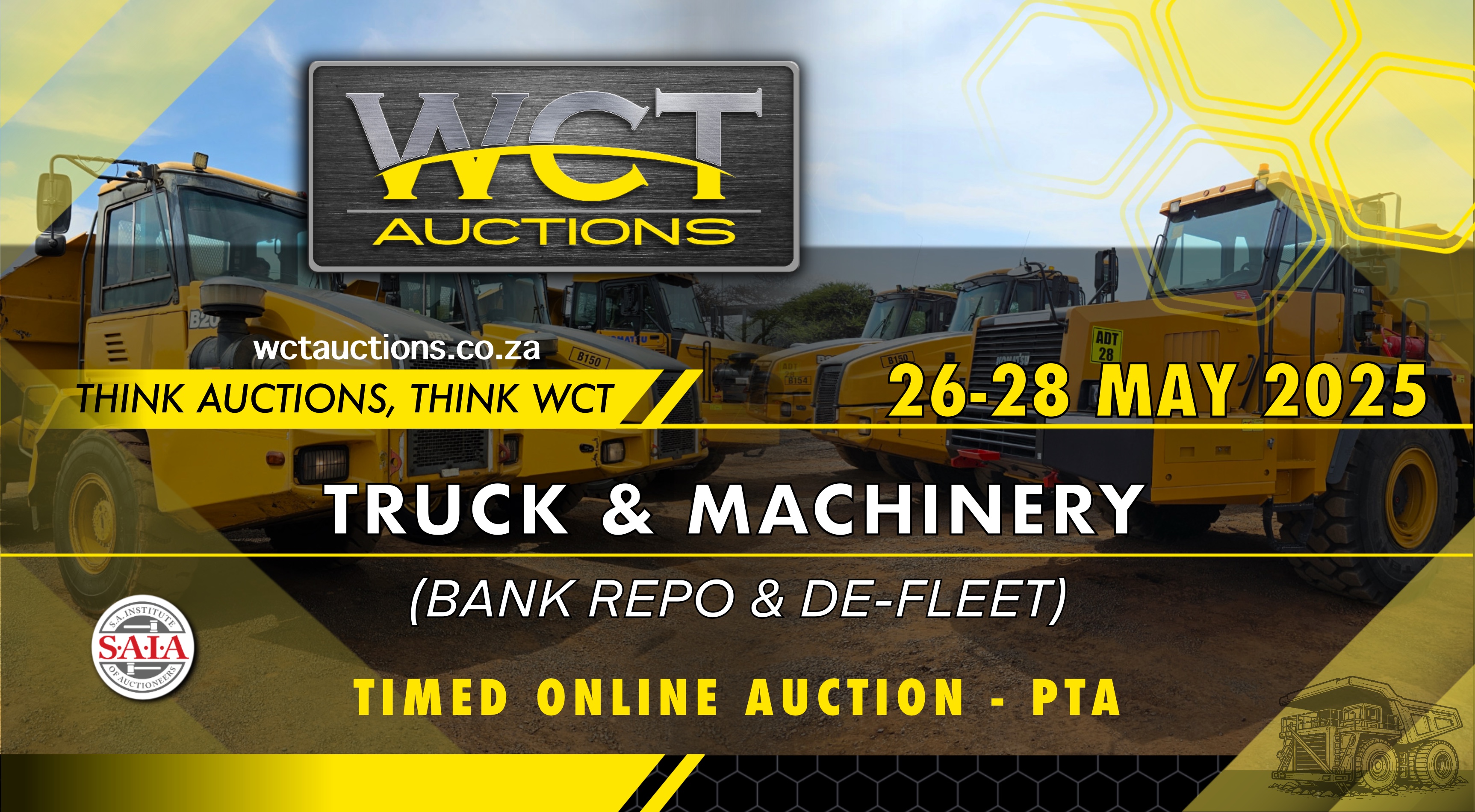 TRUCK & MACHINERY (BANK REPO & DE-FLEET) TIMED ONLINE AUCTION: 26-28 ...