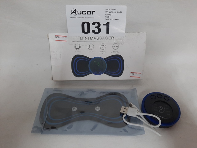 EMS MINI PORTABLE ELECTRIC MASSAGER - MAGIC PASTE - NECK MASSAGER ...