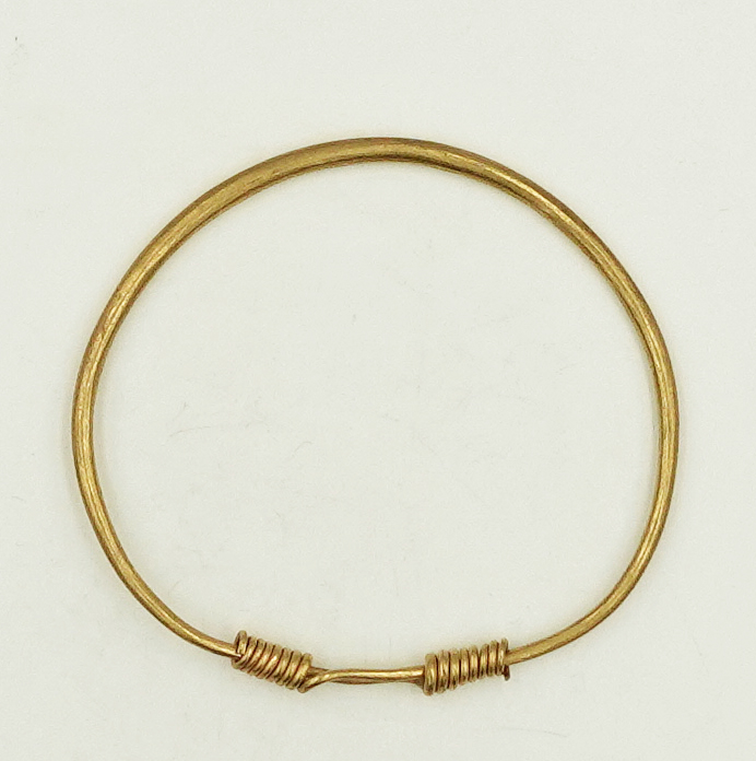 ANCIENT JEWELRY. Gold Bracelet. Wire with wire clasp. | Classical ...