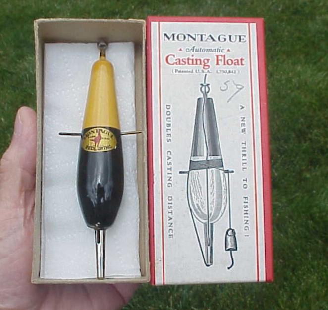 MONTAGUE Automatic Casting Float in Crispy Box | The Angling Marketplace