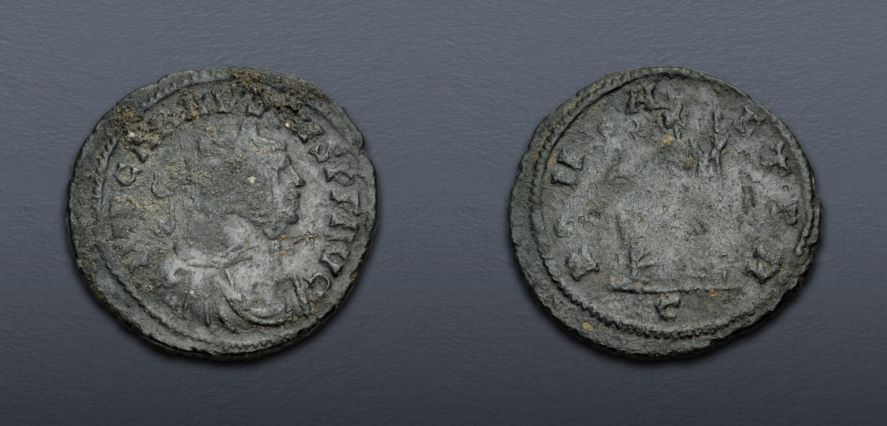 Carausius. Romano-British Emperor, AD 286-293. Antoninianus (23.5mm, 3. ...