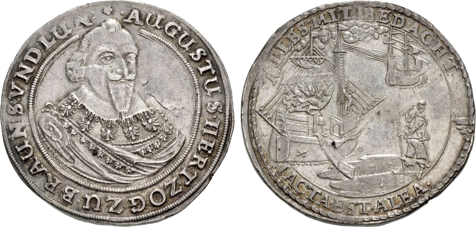 GERMANY, Braunschweig-Wolfenbüttel (Principality). August der Jüngere ...