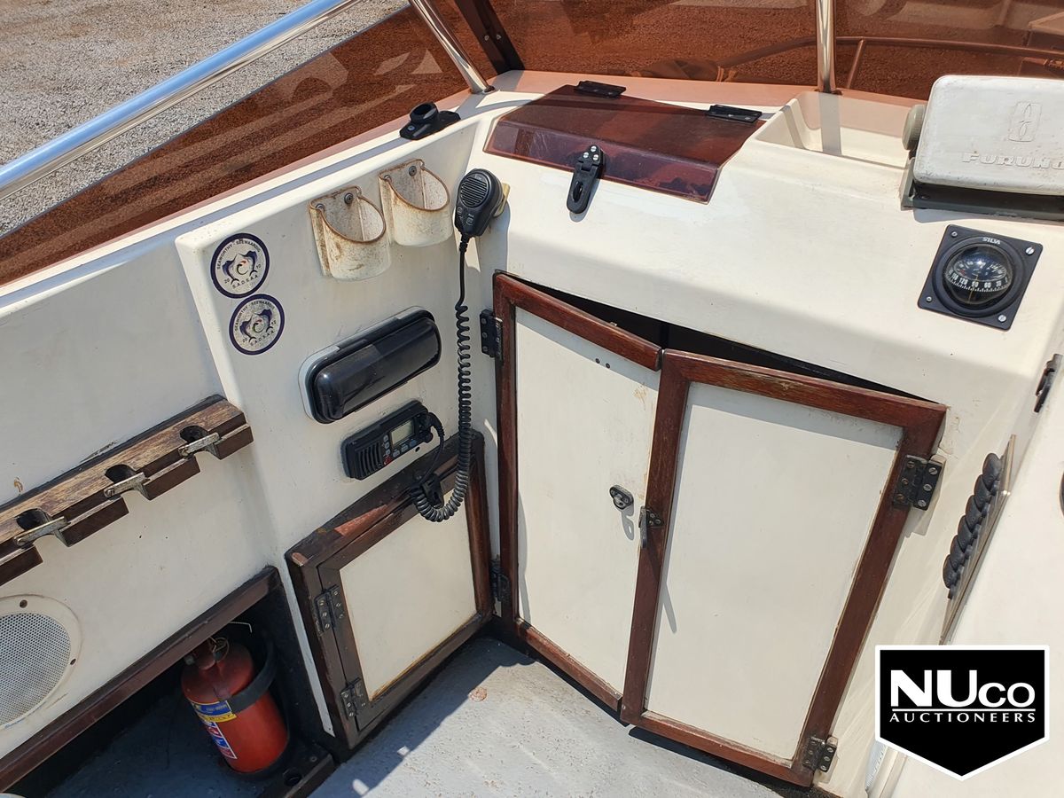 ACE CRAFT BOAT POWERED BY 2X 75HP OUTBOARD MERCURY MOTORS WITH BRAKED ...