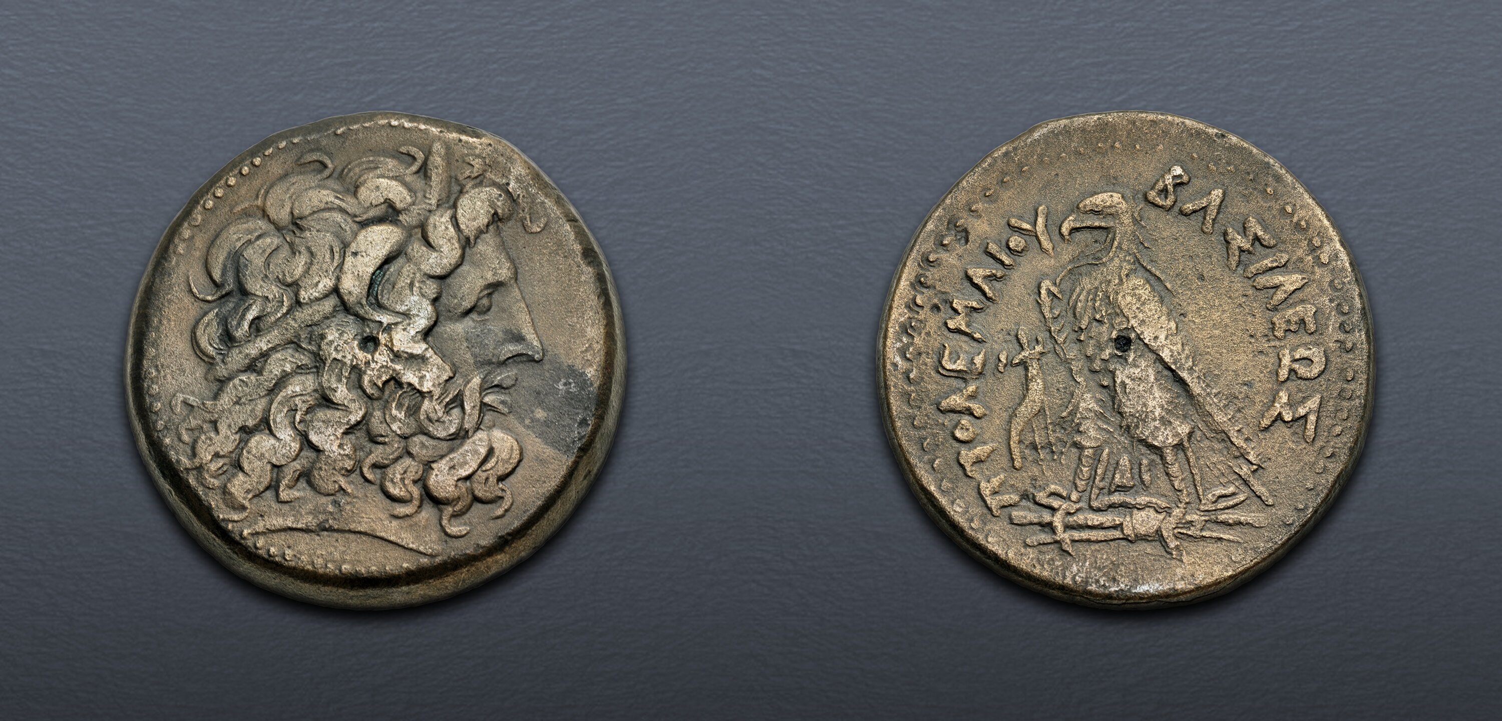 PTOLEMAIC KINGS of EGYPT. Ptolemy IV Philopator. 222-205/4 BC. Æ Drachm ...