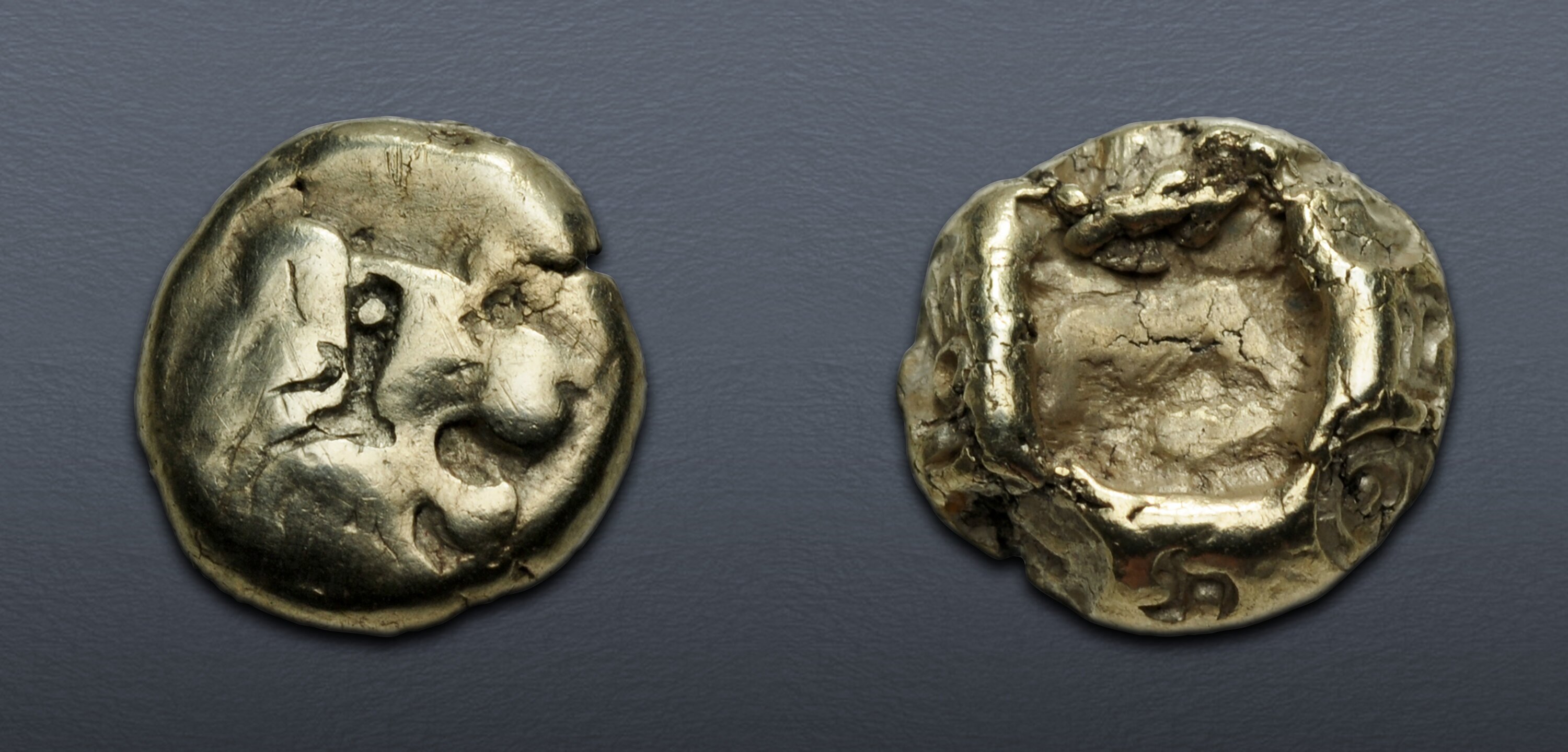 KINGS of LYDIA. temp. Alyattes III – Kroisos. Early 6th century BC. EL ...