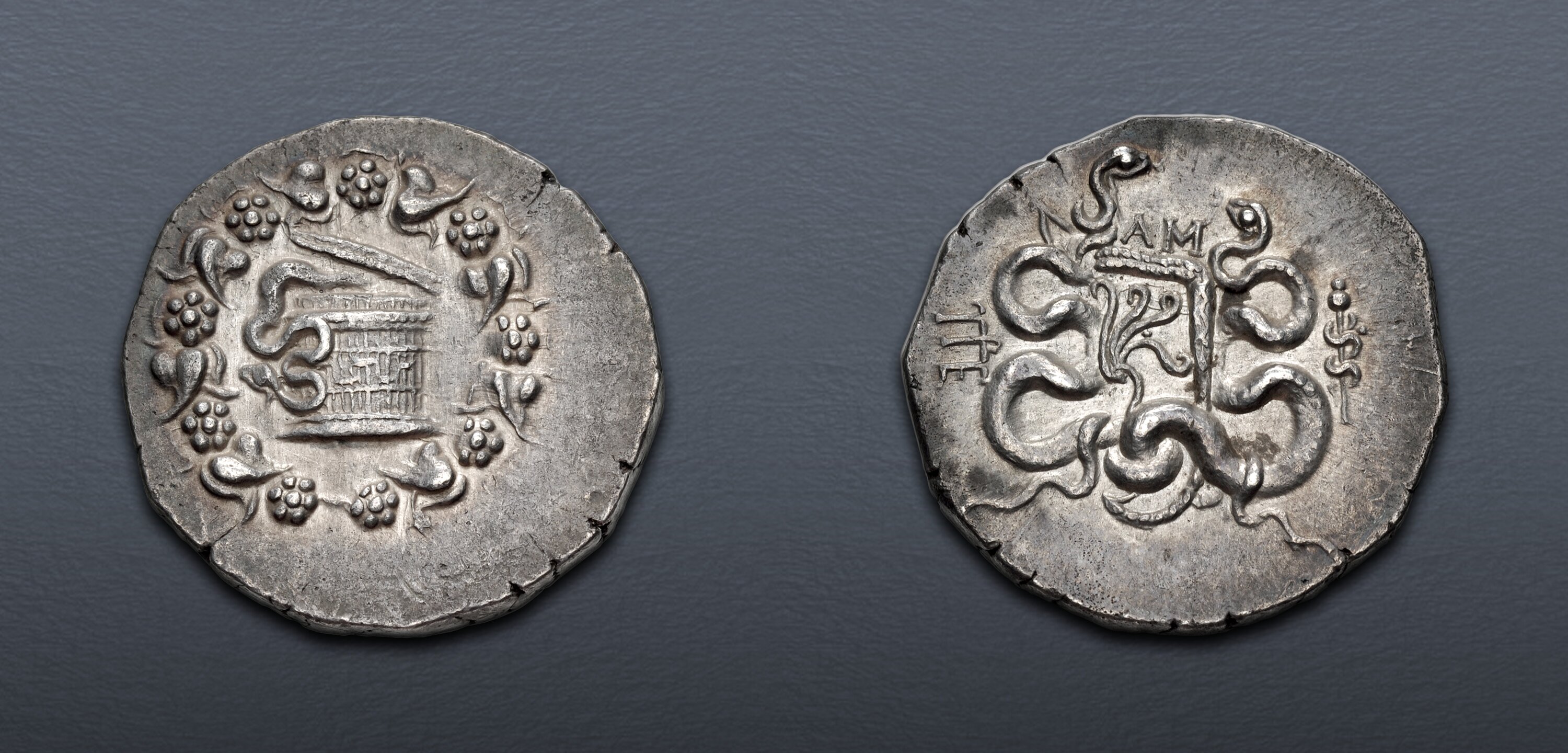 MYSIA, Pergamon. Circa 166-67 BC. AR Tetradrachm (26mm, 12.58 g, 12h ...