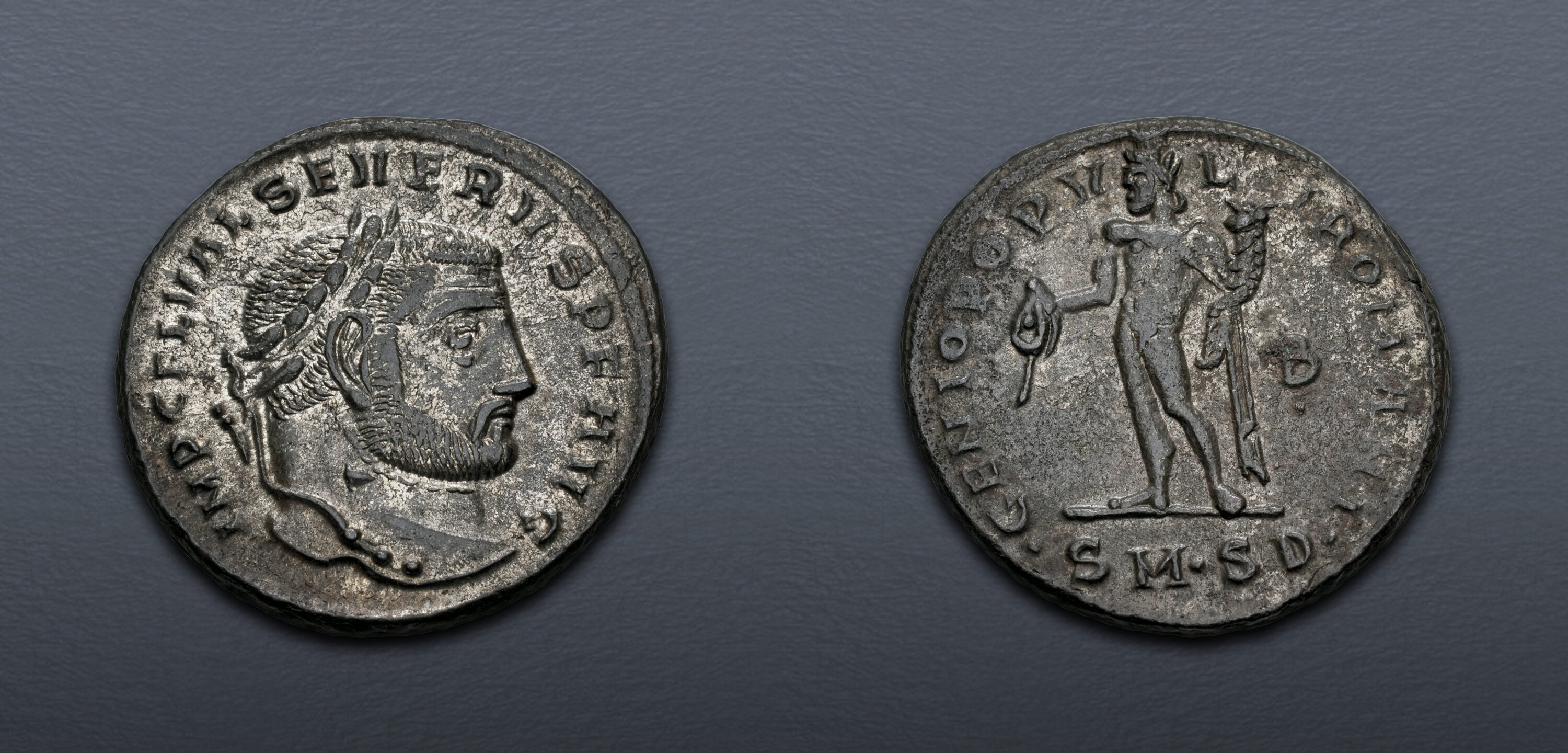 Severus II. AD 306-307. Æ Follis (26.5mm, 8.93 g, 12h). Serdica mint ...