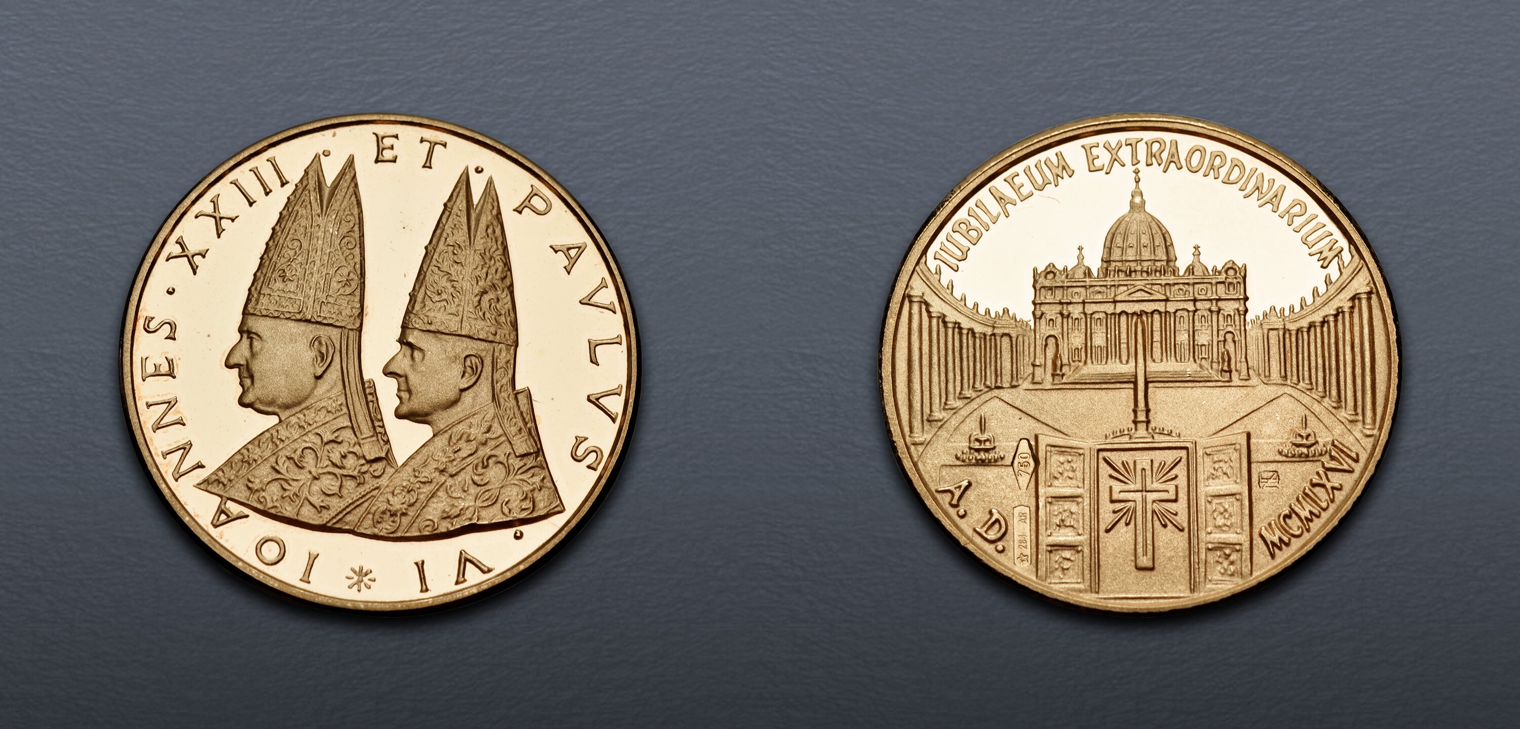 ITALY, Papal (Vatican City). John XXIII and Paul VI. 1958-1963 and 1963-1978. Proof AV Medal ...