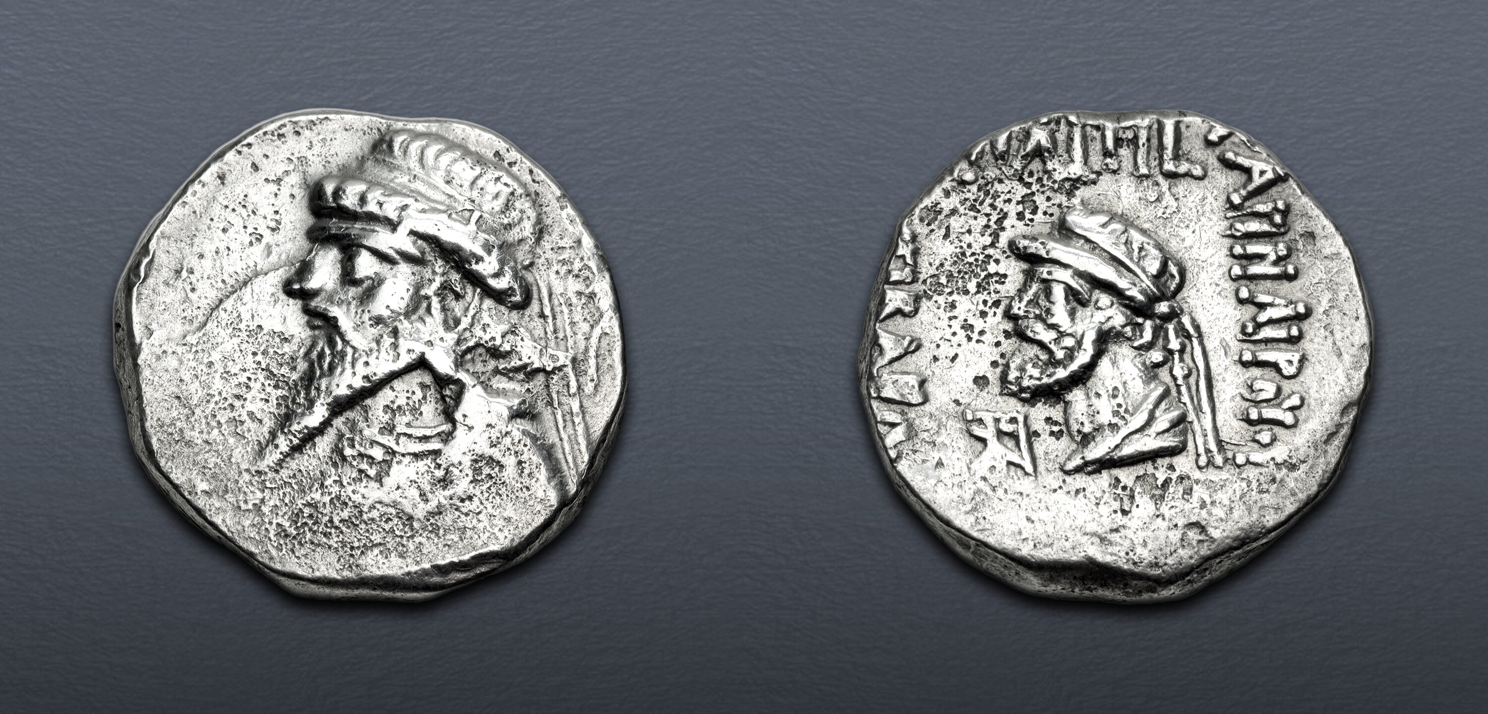 KINGS of ELYMAIS. Kamnaskires V. Circa 54/3-33/2 BC. AR Tetradrachm ...
