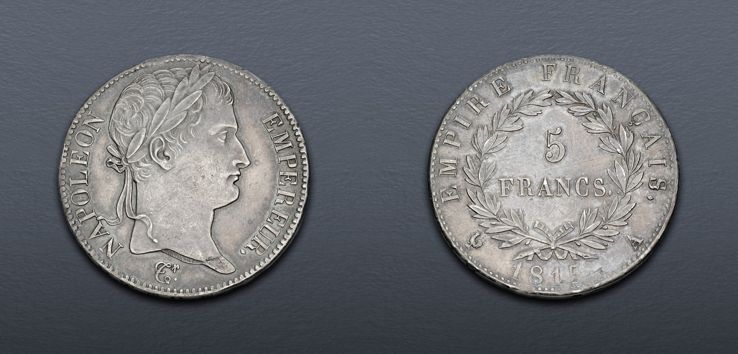 FRANCE, First Empire. Napoléon I. 1804-1814. AR 5 Francs (37mm, 25.01 g ...