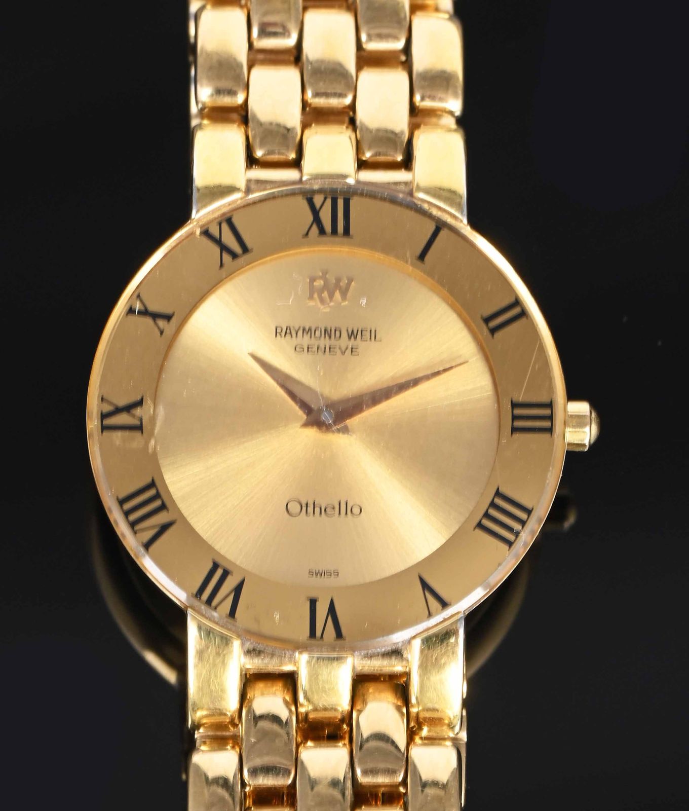 18K Gold electroplated Othello Raymond Weil Geneve Ref.157 18K Gold electroplated Othello Raymond Weil Geneve Ref.157