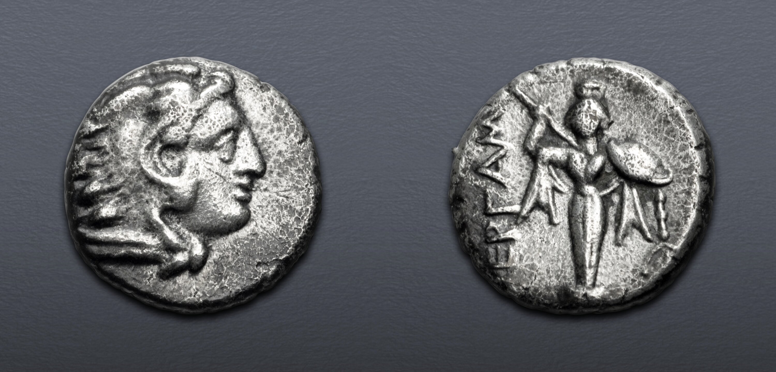 MYSIA, Pergamon. Circa 310-282 BC. AR Diobol (10.5mm, 1.25 g, 11h). VF ...