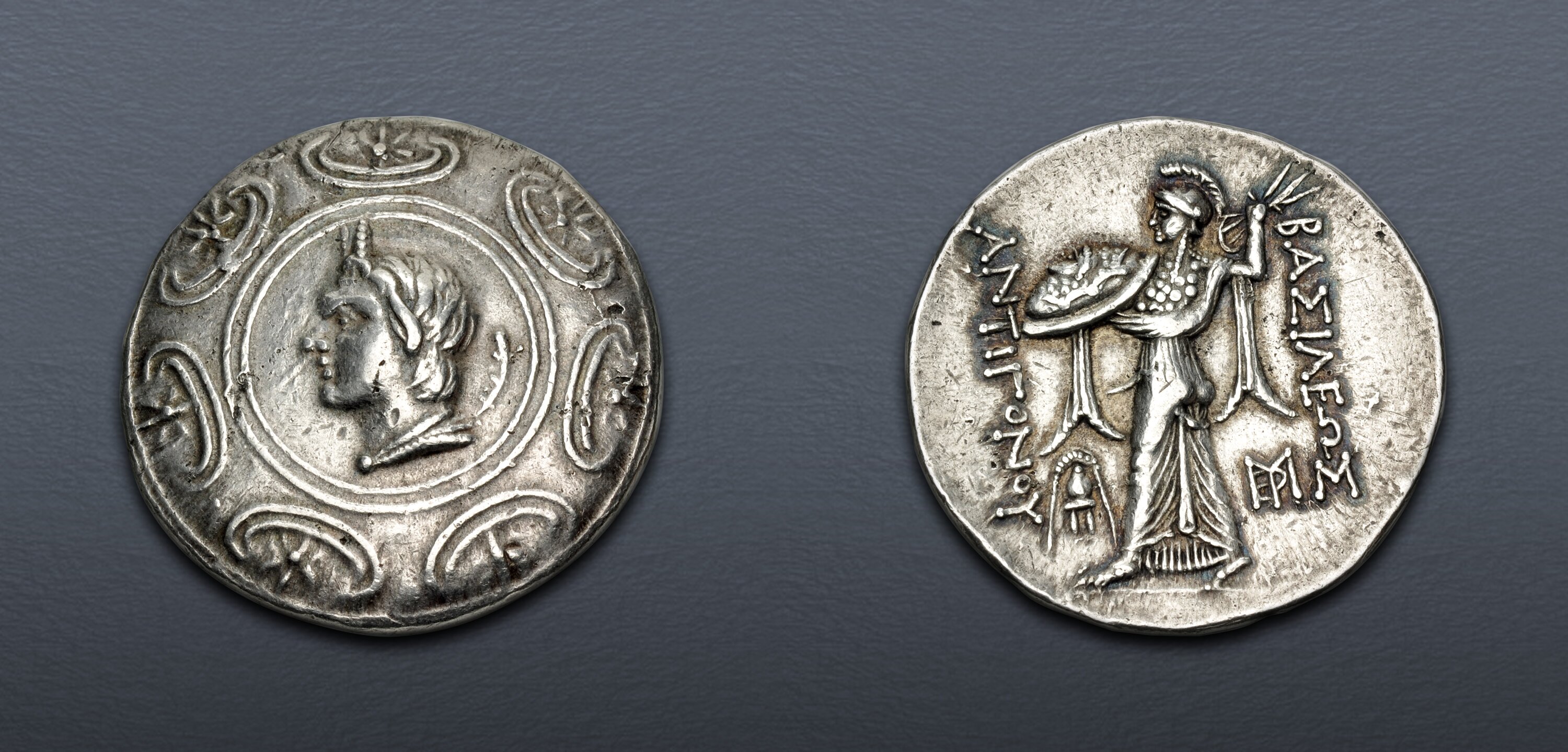 KINGS of MACEDON. Antigonos II Gonatas. 277/6-239 BC. AR Tetradrachm ...