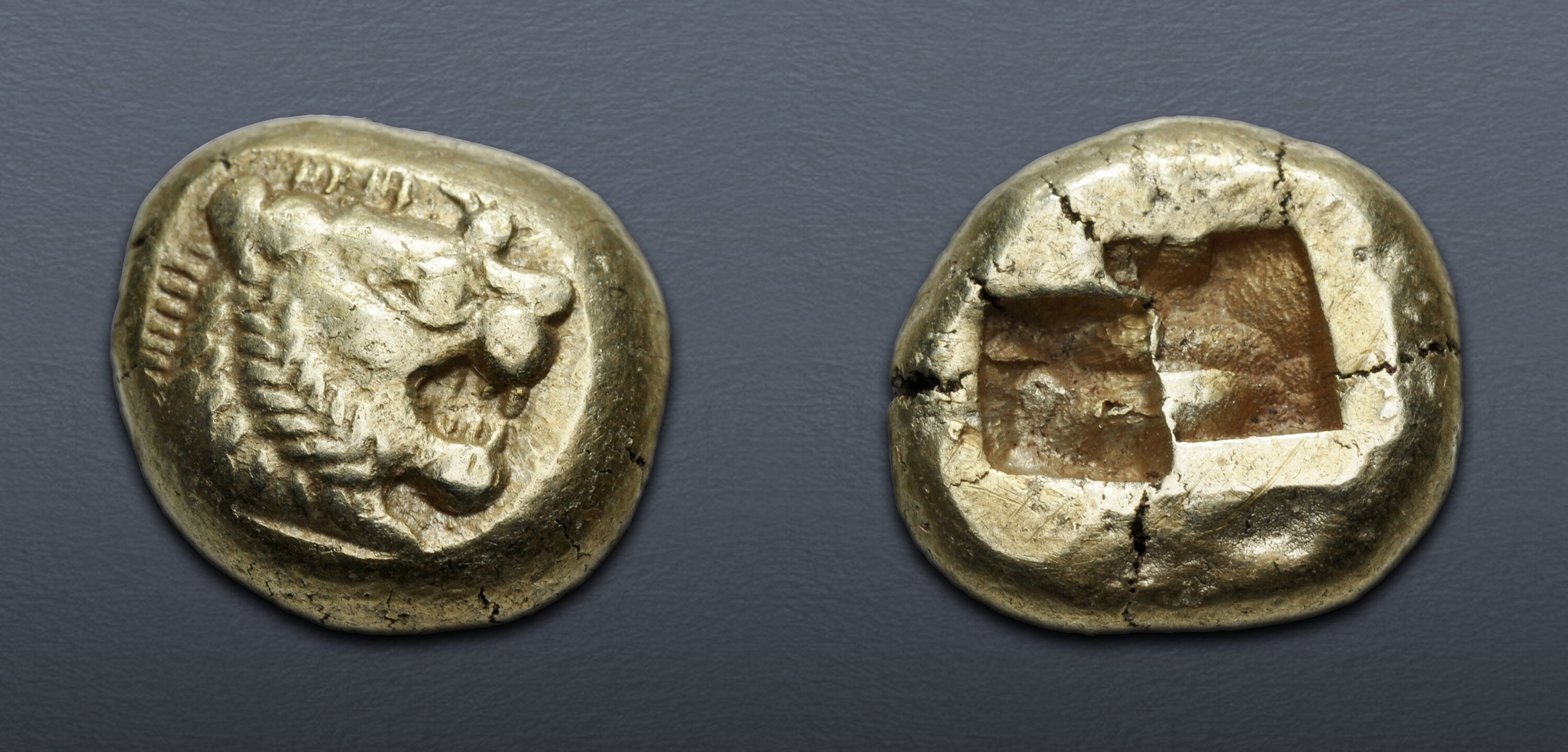 KINGS of LYDIA. temp. Alyattes – Kroisos. Circa 620/10-550/39 BC. EL ...