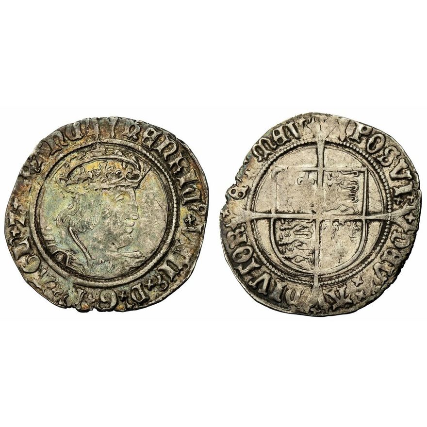 Henry VIII (1509-1547), Second Coinage, Groat, 1526-1544, Tower, single ...