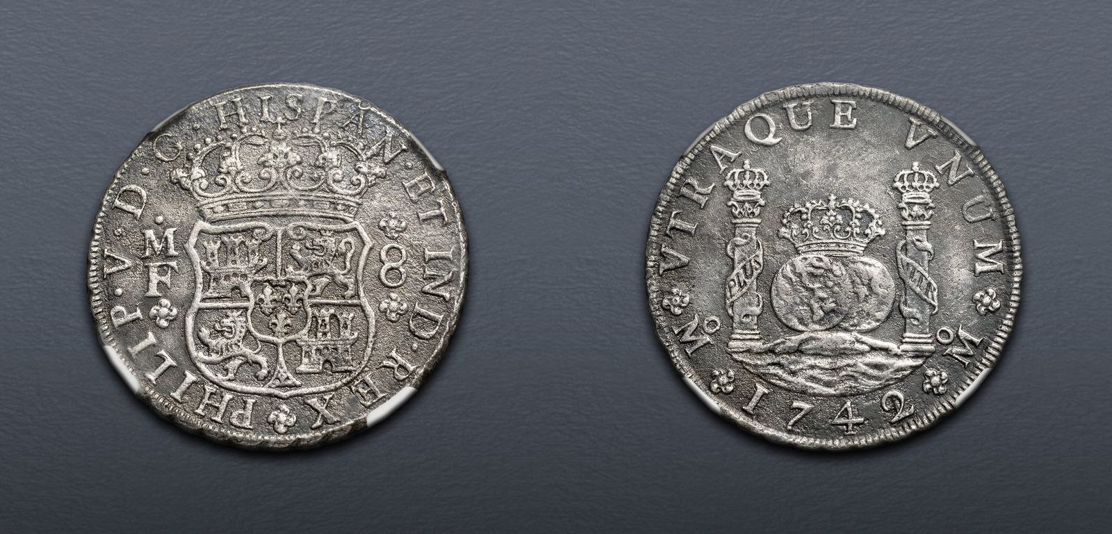 MEXICO, Colonial. Felipe V. King of Spain, second reign, 1724-1746. AR ...