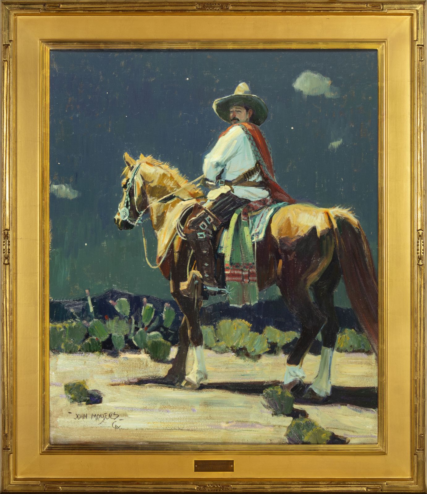 John Moyers (1958- ), Distant Voices | Jackson Hole Art Auction LLC