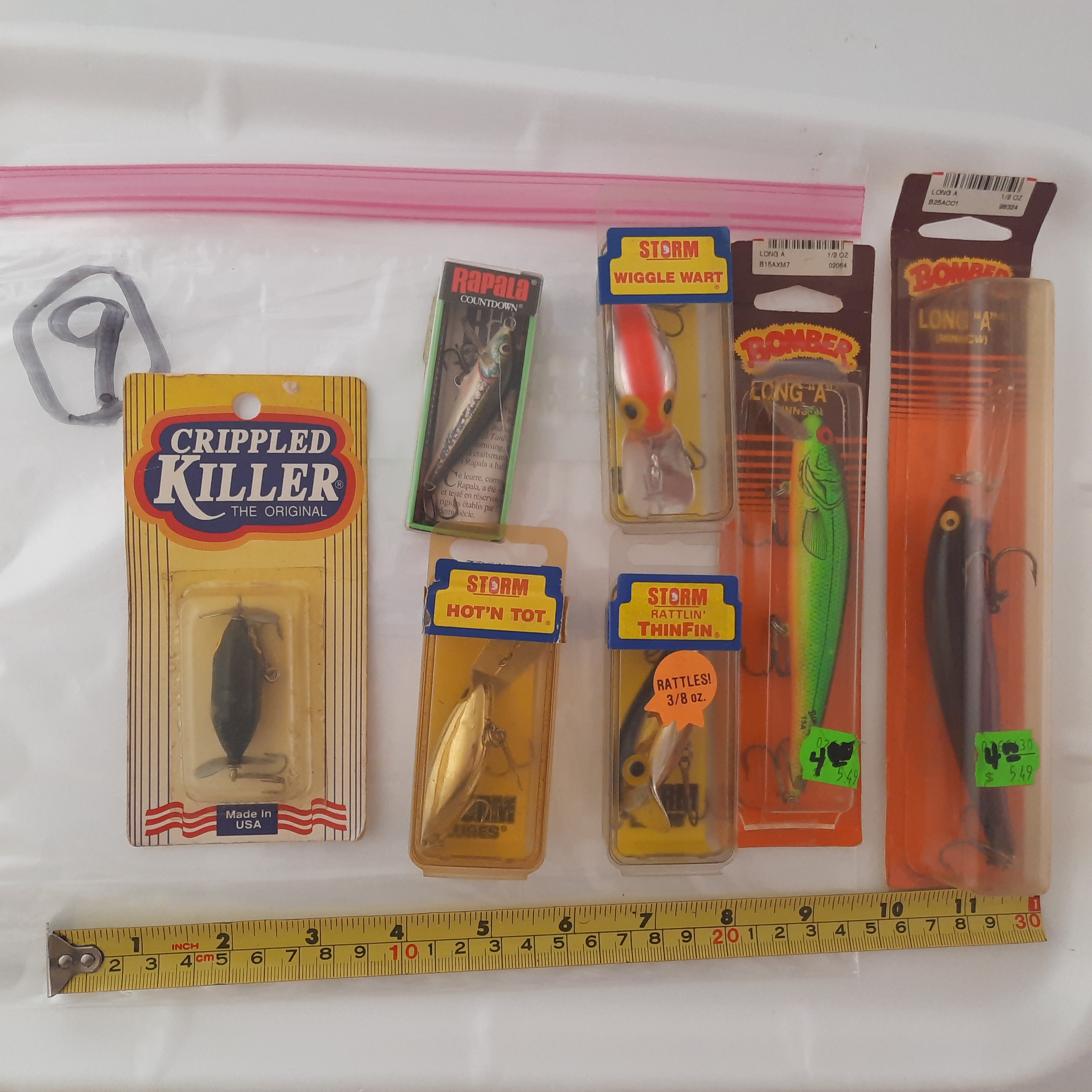 7 CRIPPLED KILLER, Bomber, Storm, etc. Lures | The Angling Marketplace