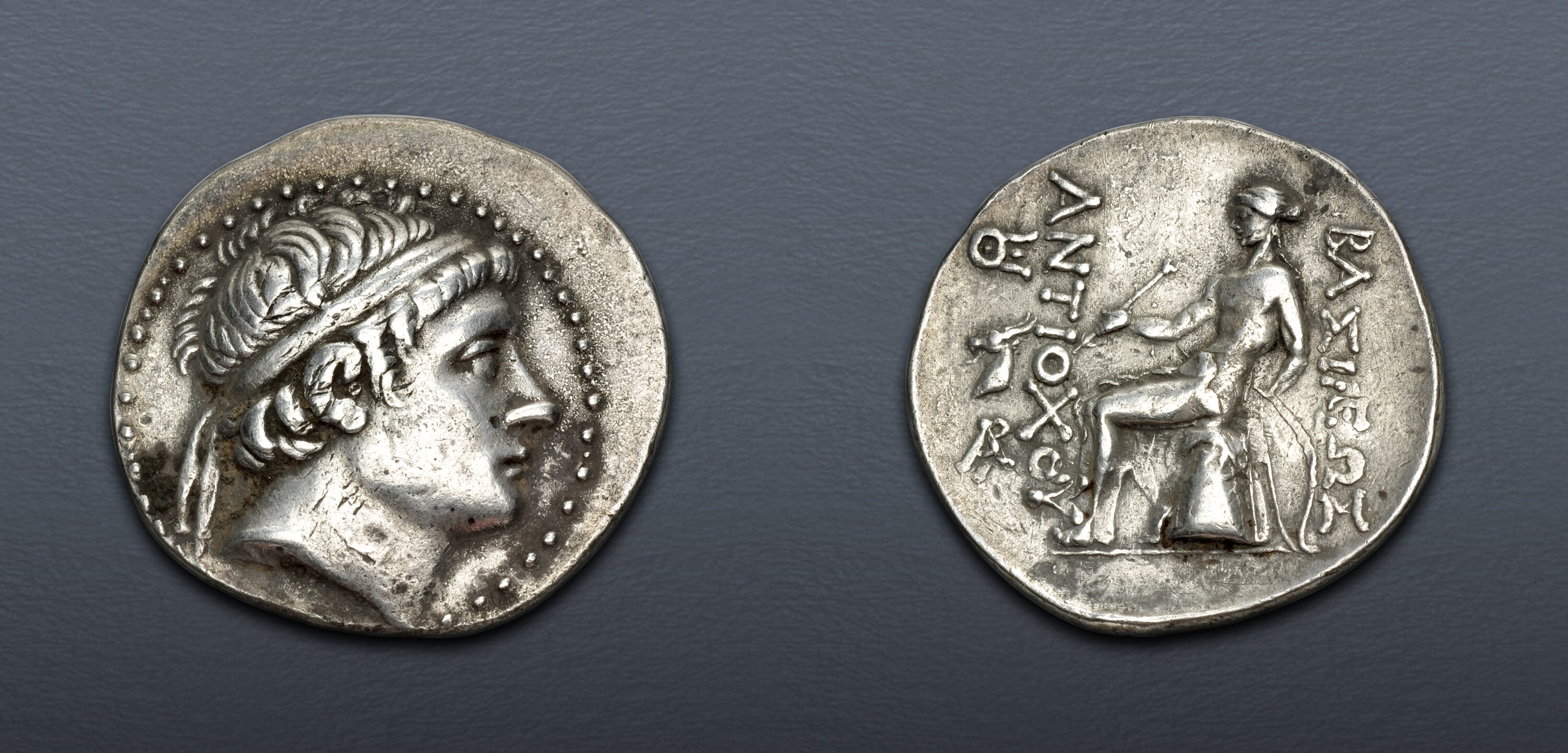 SELEUKID EMPIRE. Antiochos Hierax. Circa 242-227 BC. AR Tetradrachm ...