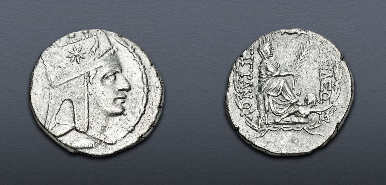 KINGS of ARMENIA. Tigranes II ‘the Great’. 95-56 BC. AR Tetradrachm (26 ...