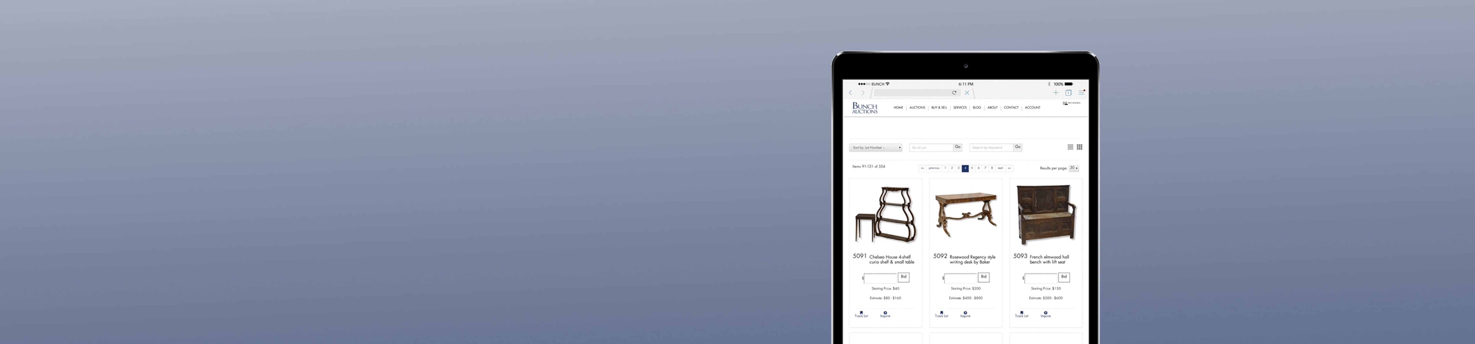 Upcoming Auctions | Bunch Auctions