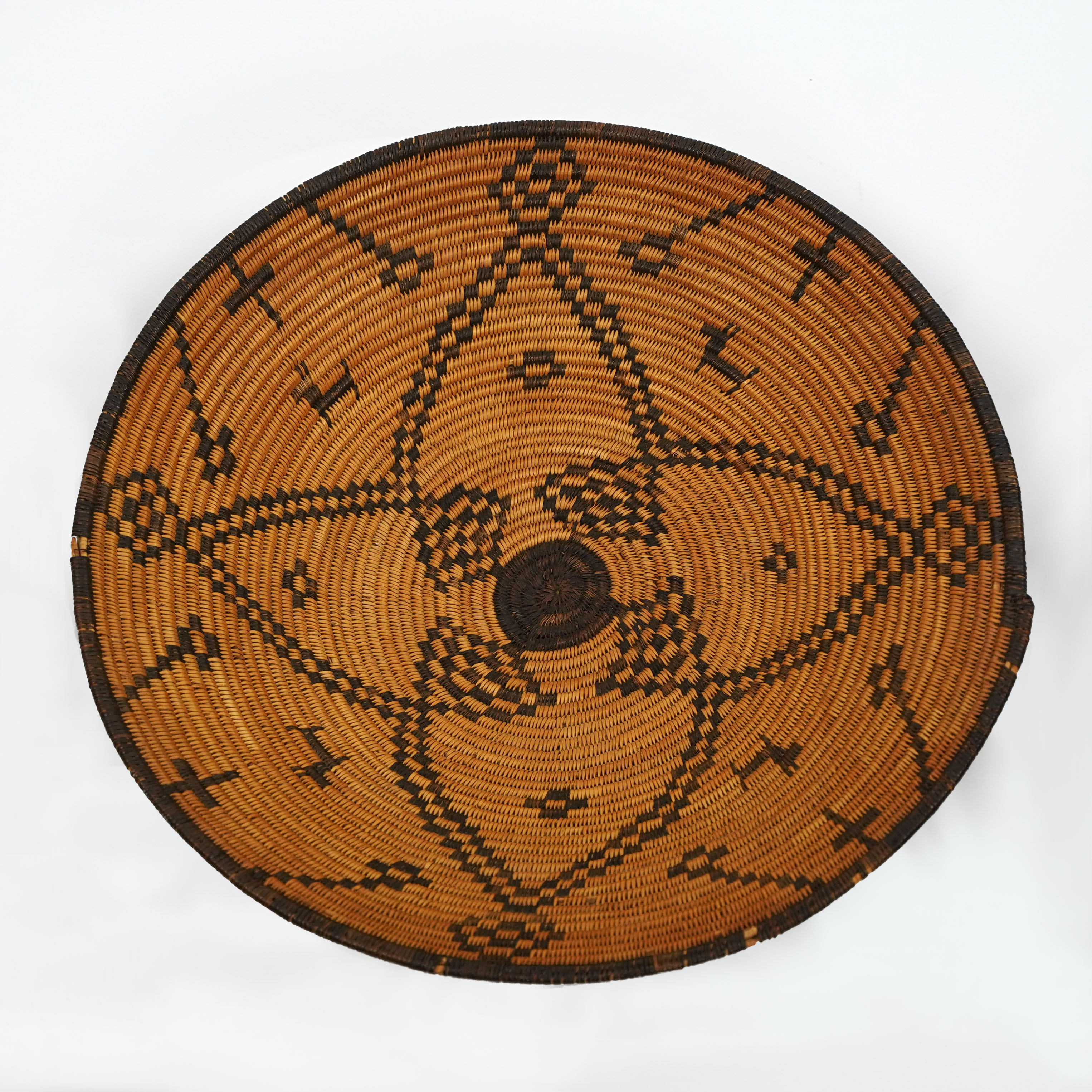 Apache Tray with Cactus Flower Design, c. 1910 | Jackson Hole Art ...