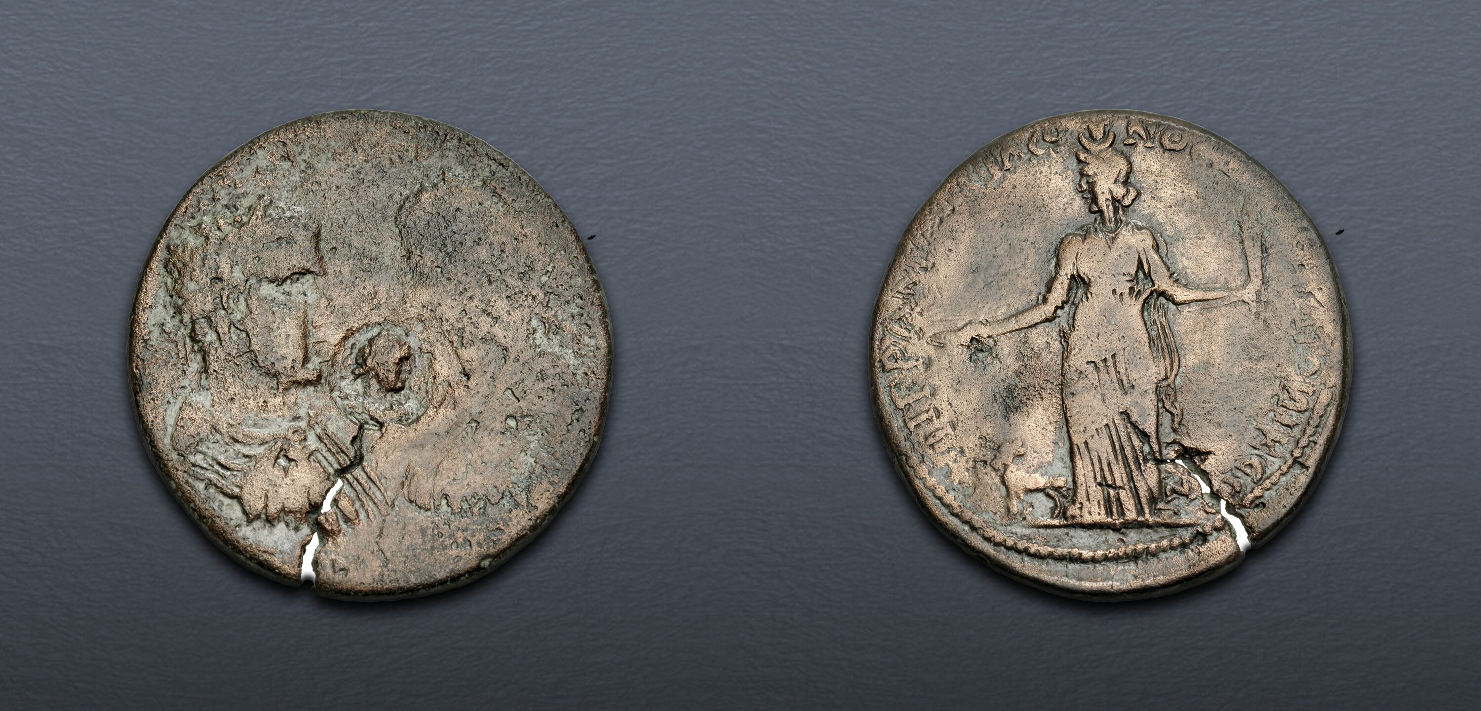 CARIA, Stratonicaea. Caracalla, with Geta as Caesar. AD 198-217. Æ ...