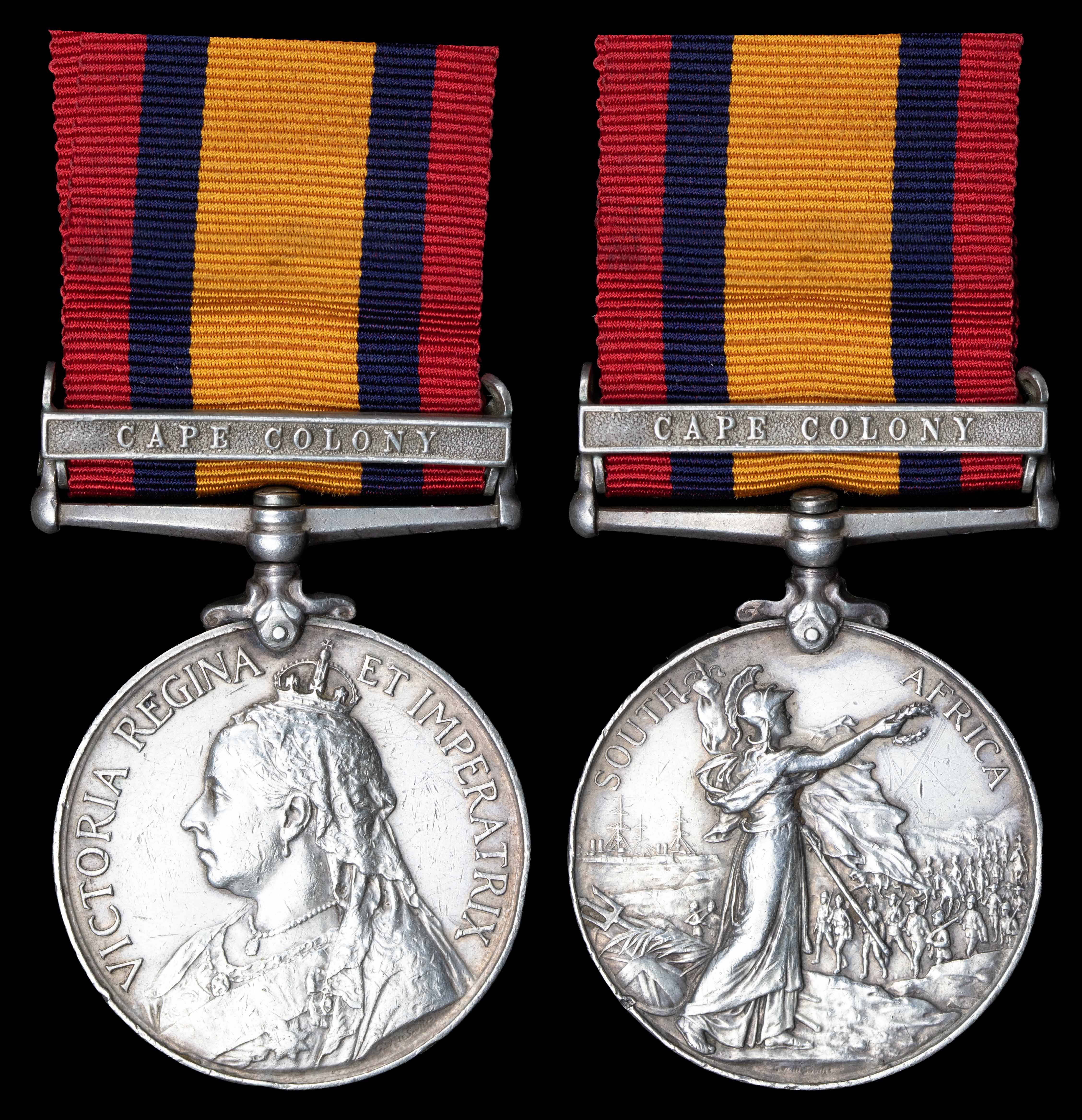 Queen's South Africa 1899-1902, 1 clasp, Cape Colony (2272 Serjt: W ...