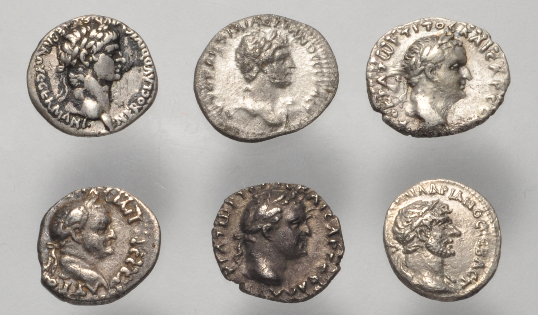 ROMAN. Provincial. Lot of six (6) AR Hemidrachms of Cappadocia ...