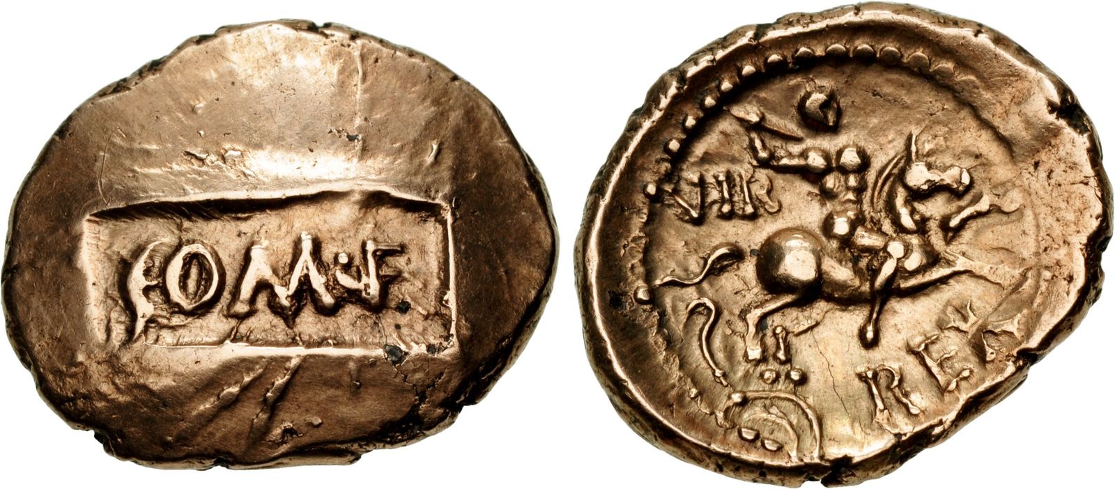 CELTIC, Atrebates & Regni. Verica. Circa AD 10-40. AV Stater (20mm, 5. ...