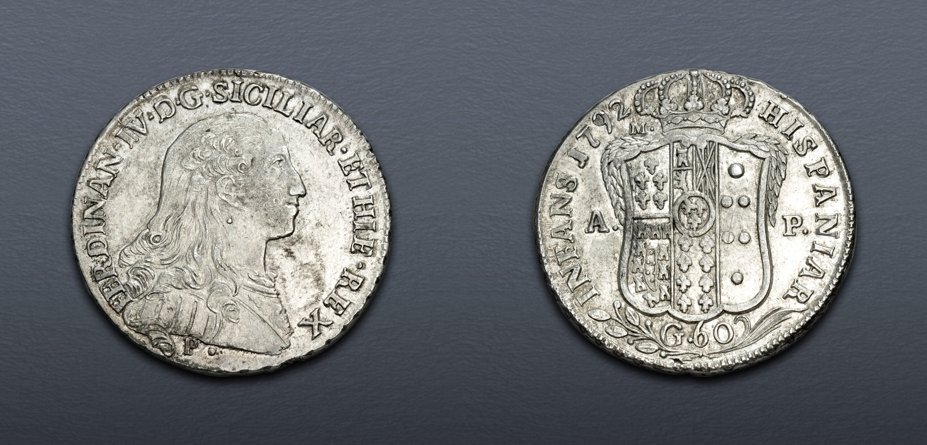 ITALY, Napoli (Kingdom). Ferdinando IV di Borbone. First reign, 1759 ...