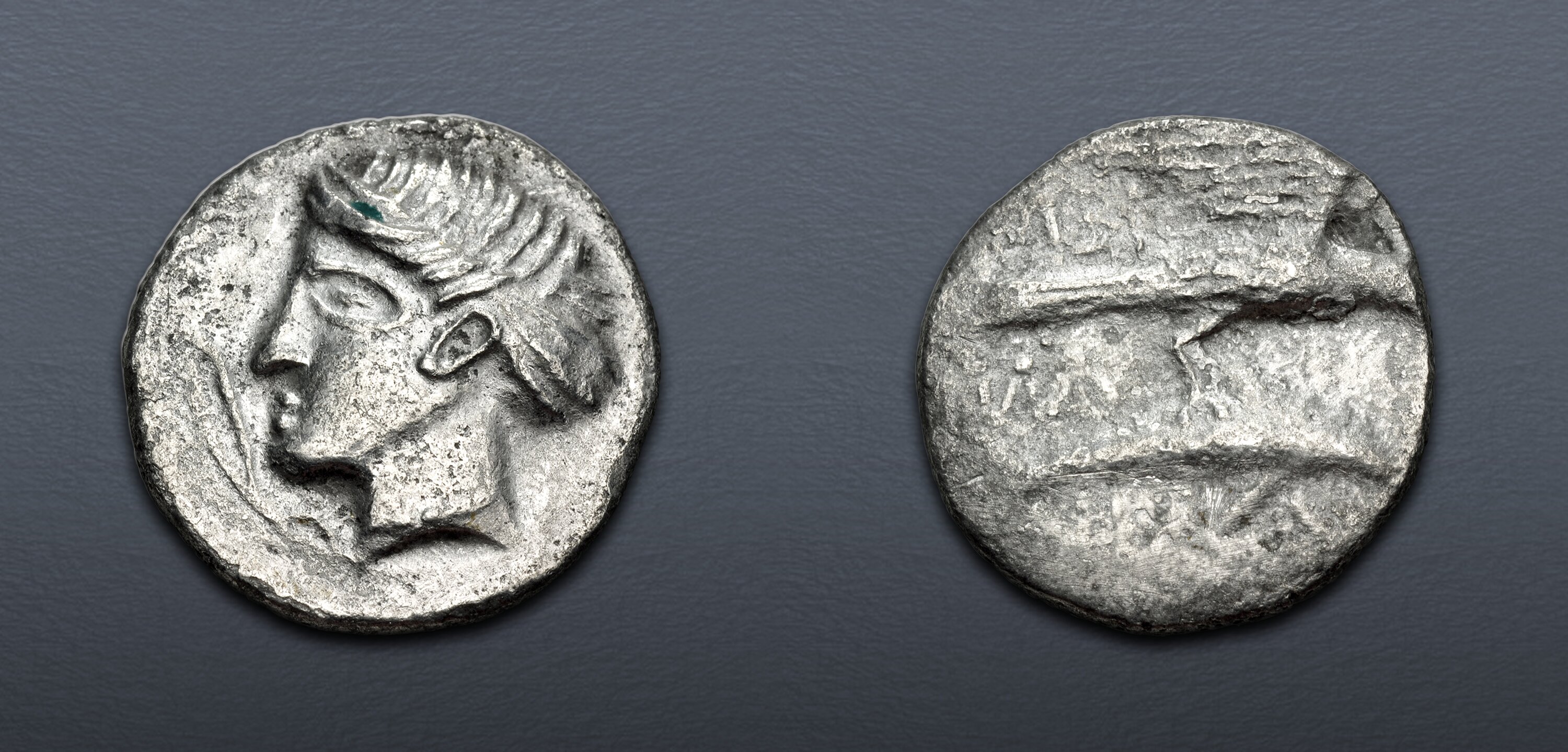 PAPHLAGONIA, Sinope. Circa 350/30-300 BC. AR Drachm (19mm, 4.56 g, 11h ...