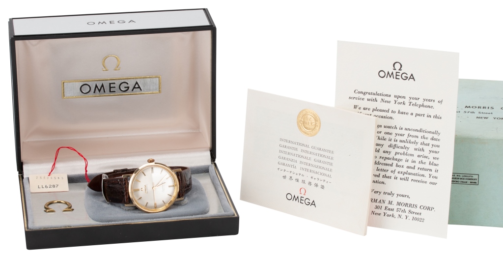 Omega Automatic Seamaster De Ville 14K GF Watch | Taurus Auctions