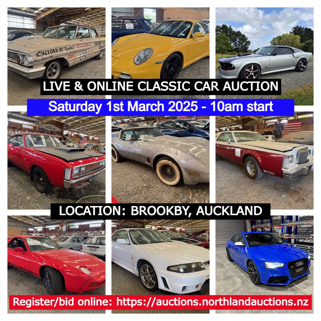 Live & Online ** CLASSIC CAR AUCTION ** closing from 10am Saturday 1st ...