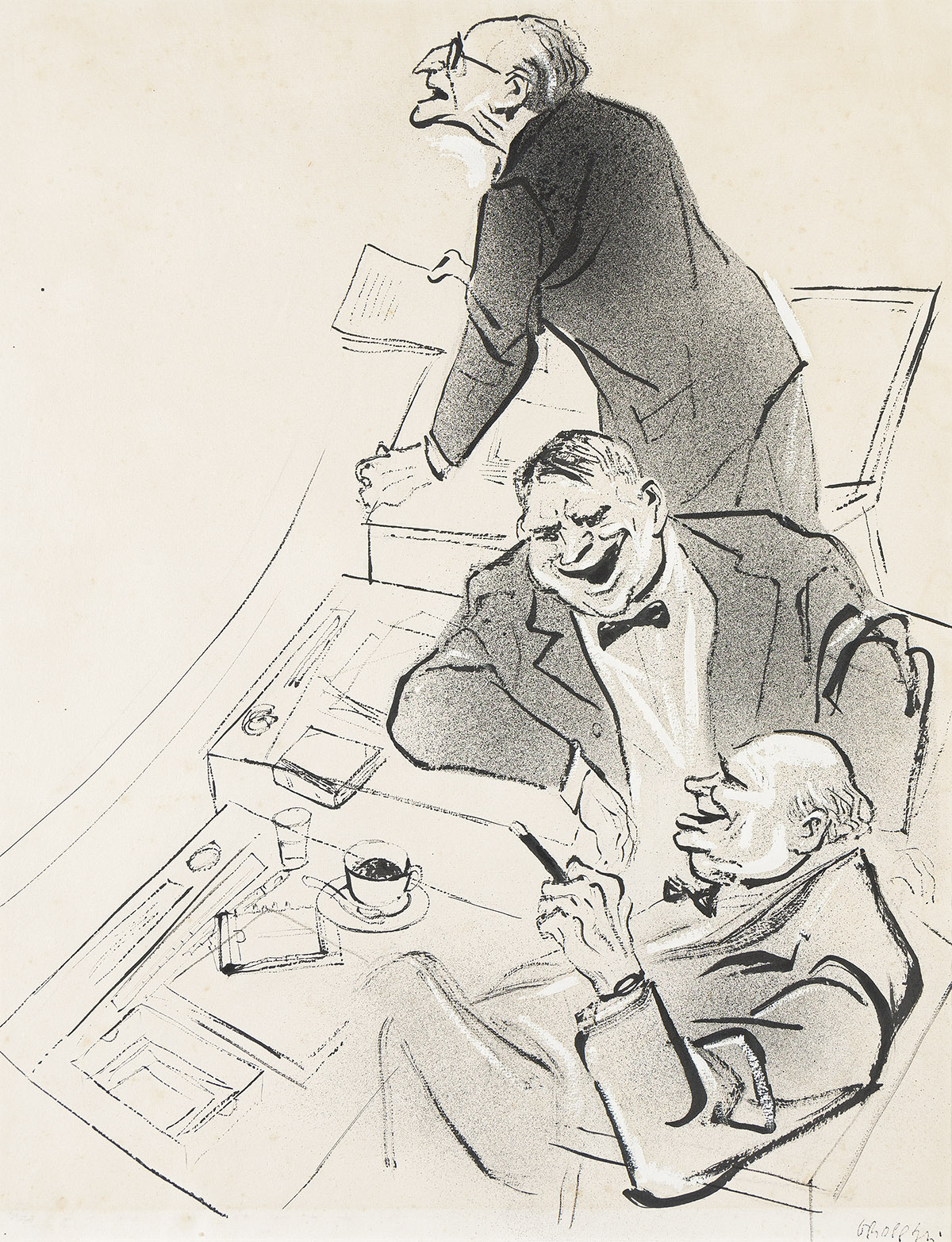 WILLIAM GROPPER (1897 - 1977) Senate. | Swann Galleries App
