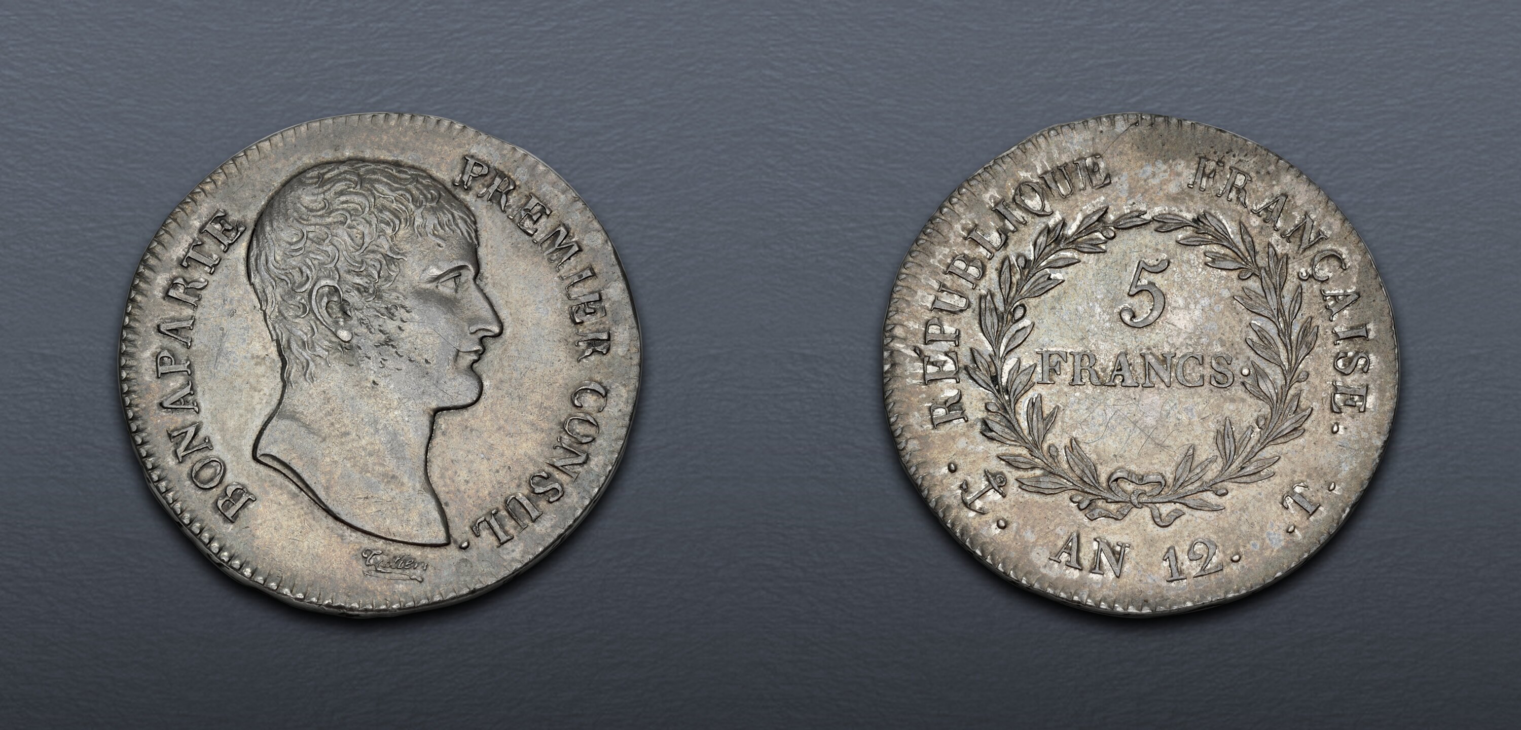 FRANCE, First Empire. Napoléon I. 1804-1814. AR 5 Francs (38mm, 25.00 g ...