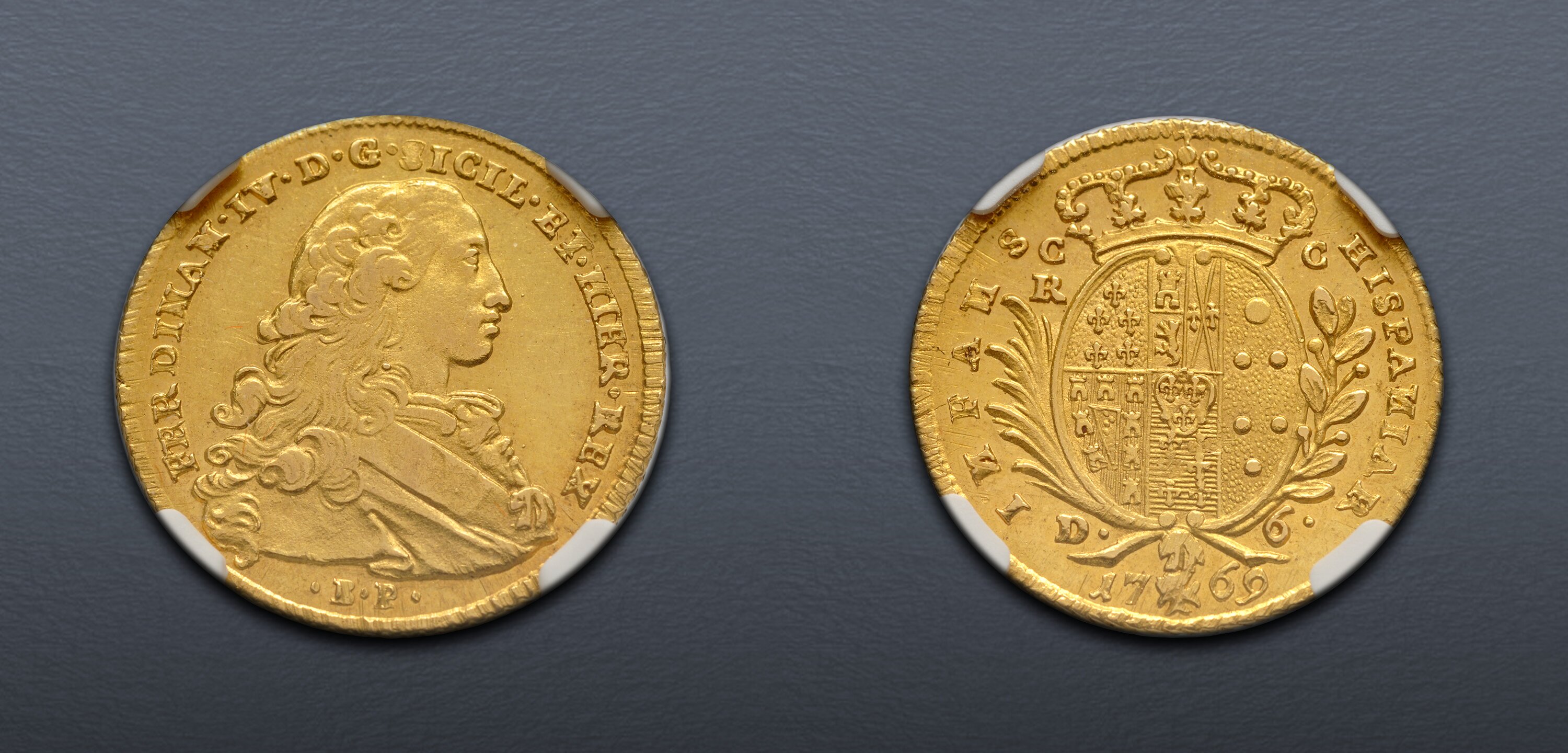 ITALY, Napoli (Kingdom). Ferdinando IV di Borbone. First reign, 1759 ...