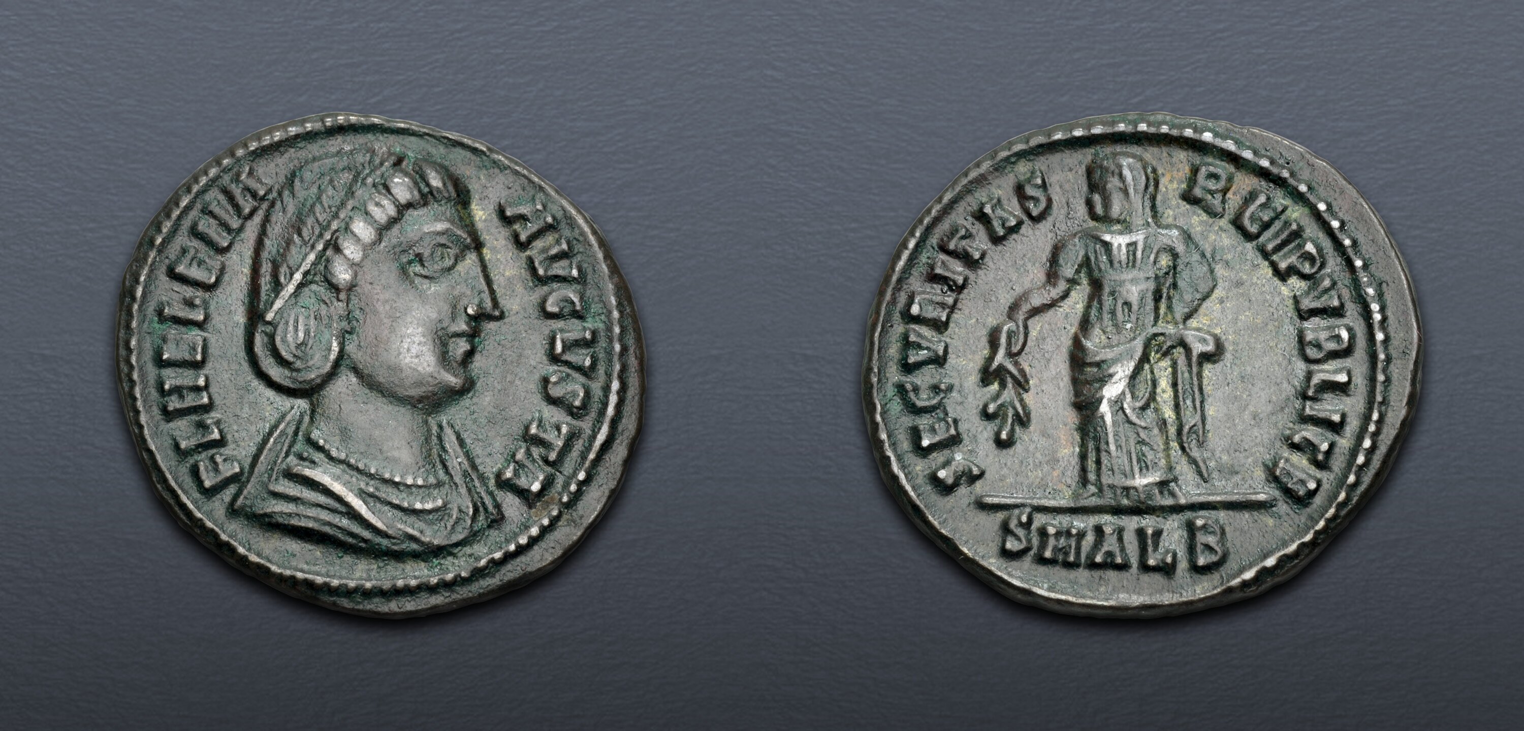 Helena. Augusta, AD 324-328/30. Æ Follis (19mm, 2.82 g, 12h ...