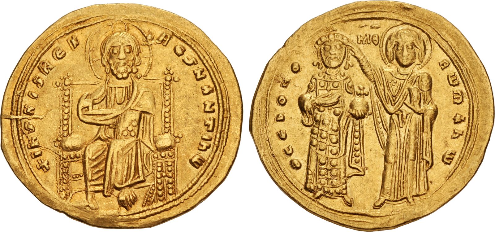 Romanus III Argyrus. 1028-1034. AV Histamenon Nomisma (24mm, 4.27 g, 6h ...