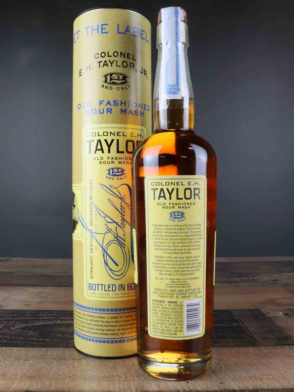 Colonel Eh Taylor Old Fashioned Sour Mash Bourbon 2011 Unicorn