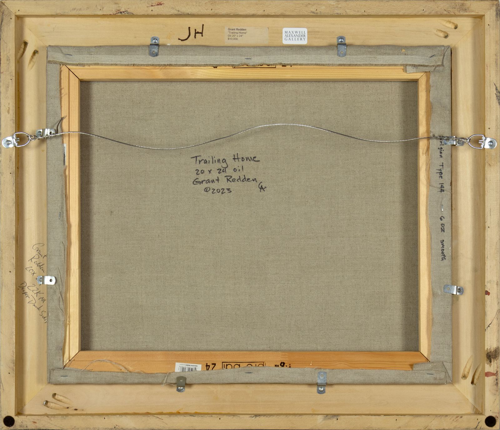 Grant Redden (1961- ), Trailing Home, 2023 | Jackson Hole Art Auction LLC