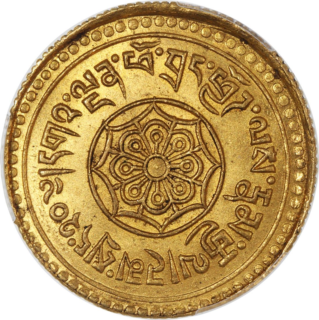 China, Tibet, [PCGS MS65] gold 20 tam srang, 15-54 (1920), (LM-1063B ...