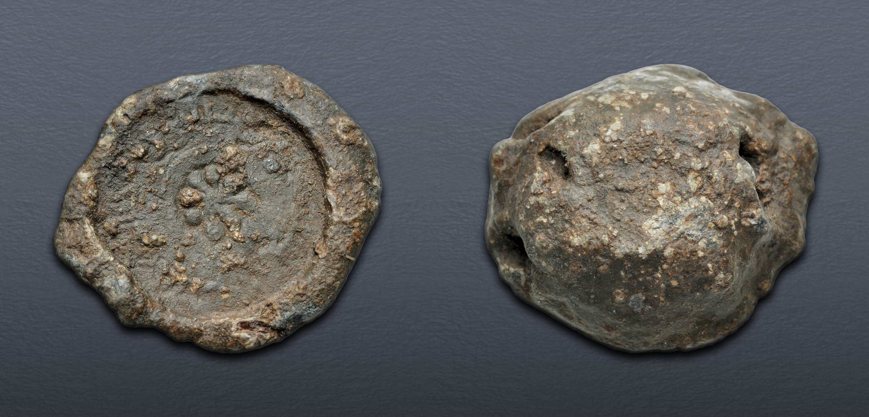 'Abbasid Caliphate. Uncertain period. Cast PB Seal (28x10mm, 28.93 g ...