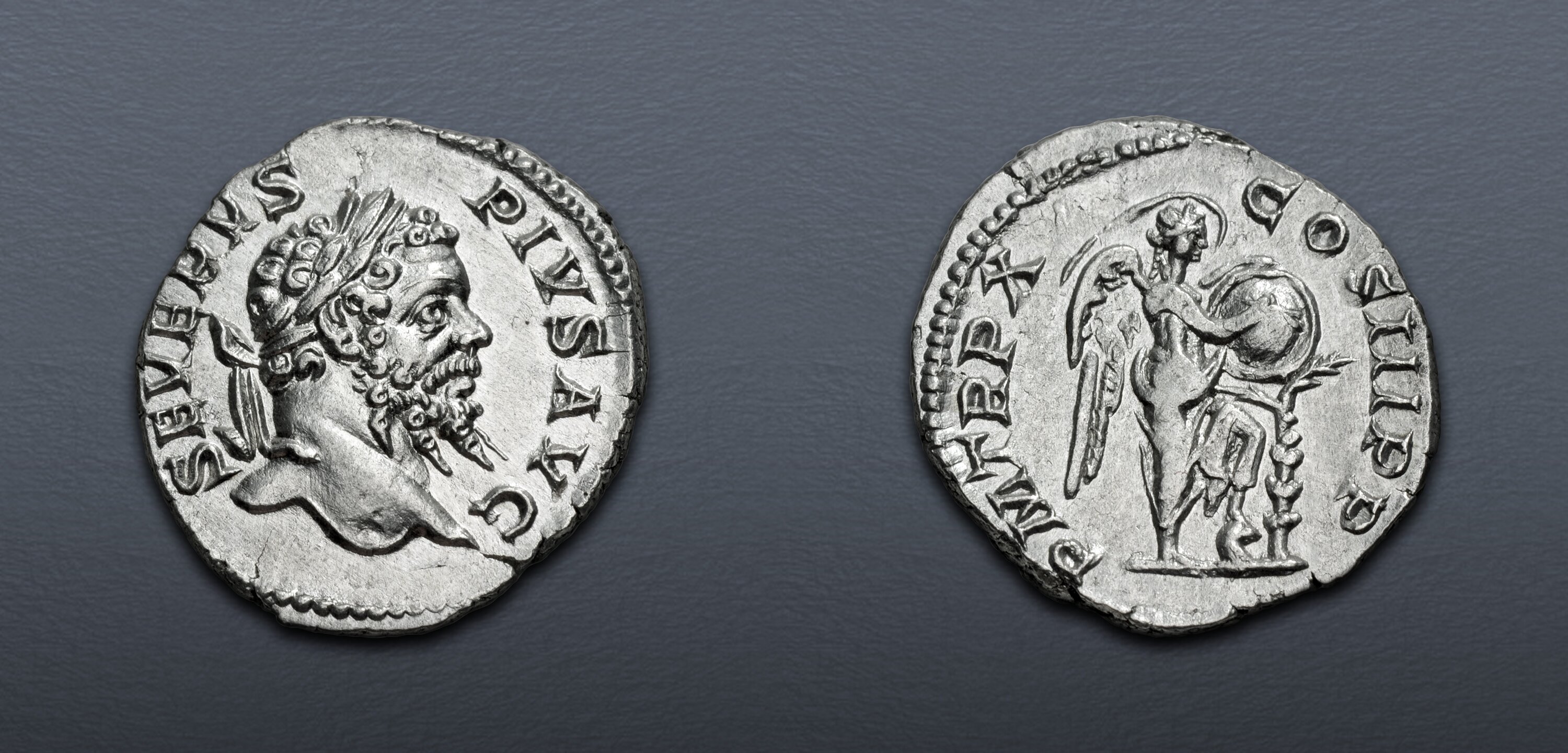 Septimius Severus. AD 193-211. AR Denarius (17.5mm, 3.17 g, 6h). Rome ...